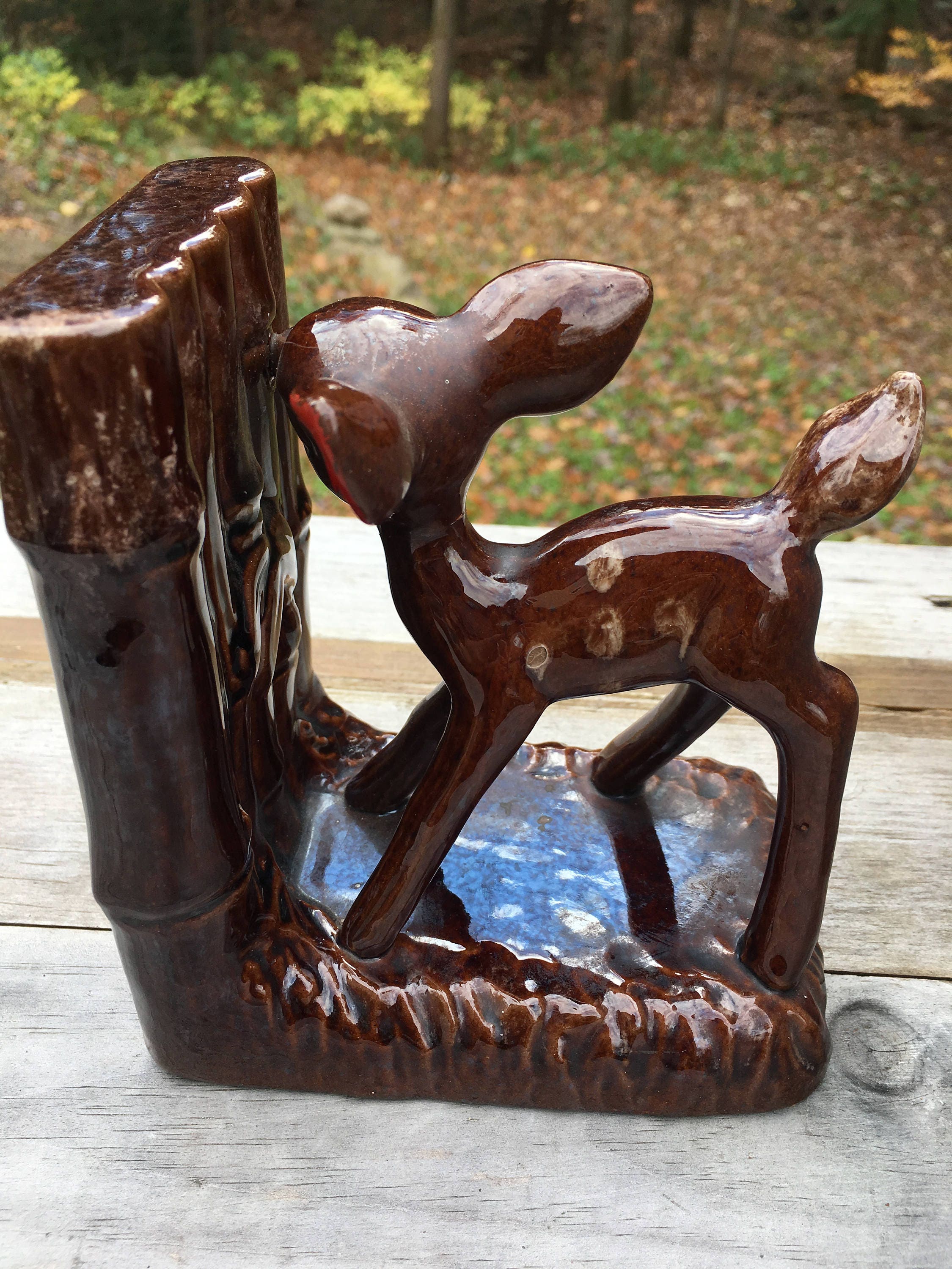 Bookends Deer Bambi Rudolph Very Rare Enterprise Exclusive ESD Japan ...