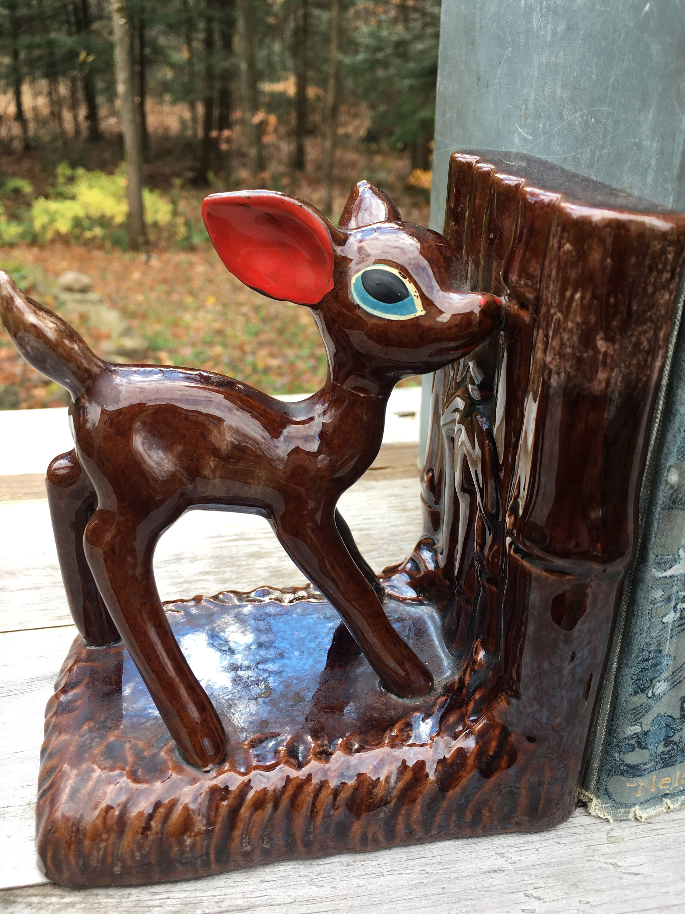 Bookends Deer Bambi Rudolph Very Rare Enterprise Exclusive ESD Japan ...