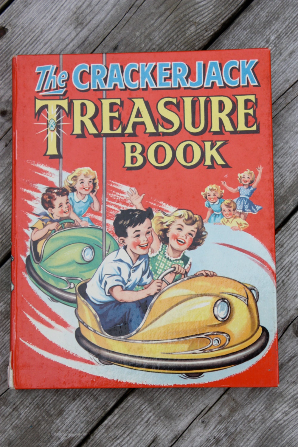Children's Book Crackerjack Treasure Book Various Authors Published by ...