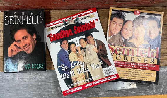Seinfeld Book Magazines Hardcover Softcover Seinlanguage Jerry - Etsy