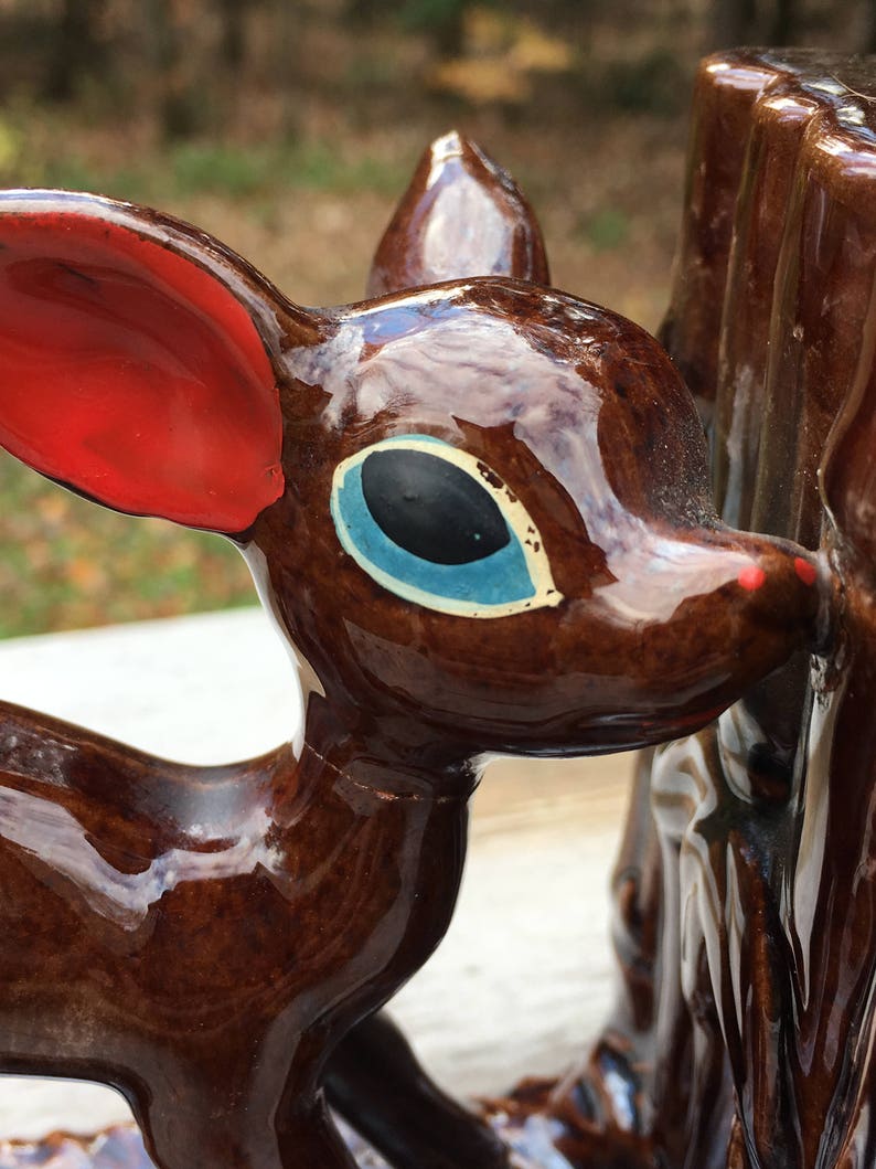 Bookends Deer Bambi Rudolph Very Rare Enterprise Exclusive ESD Japan ...