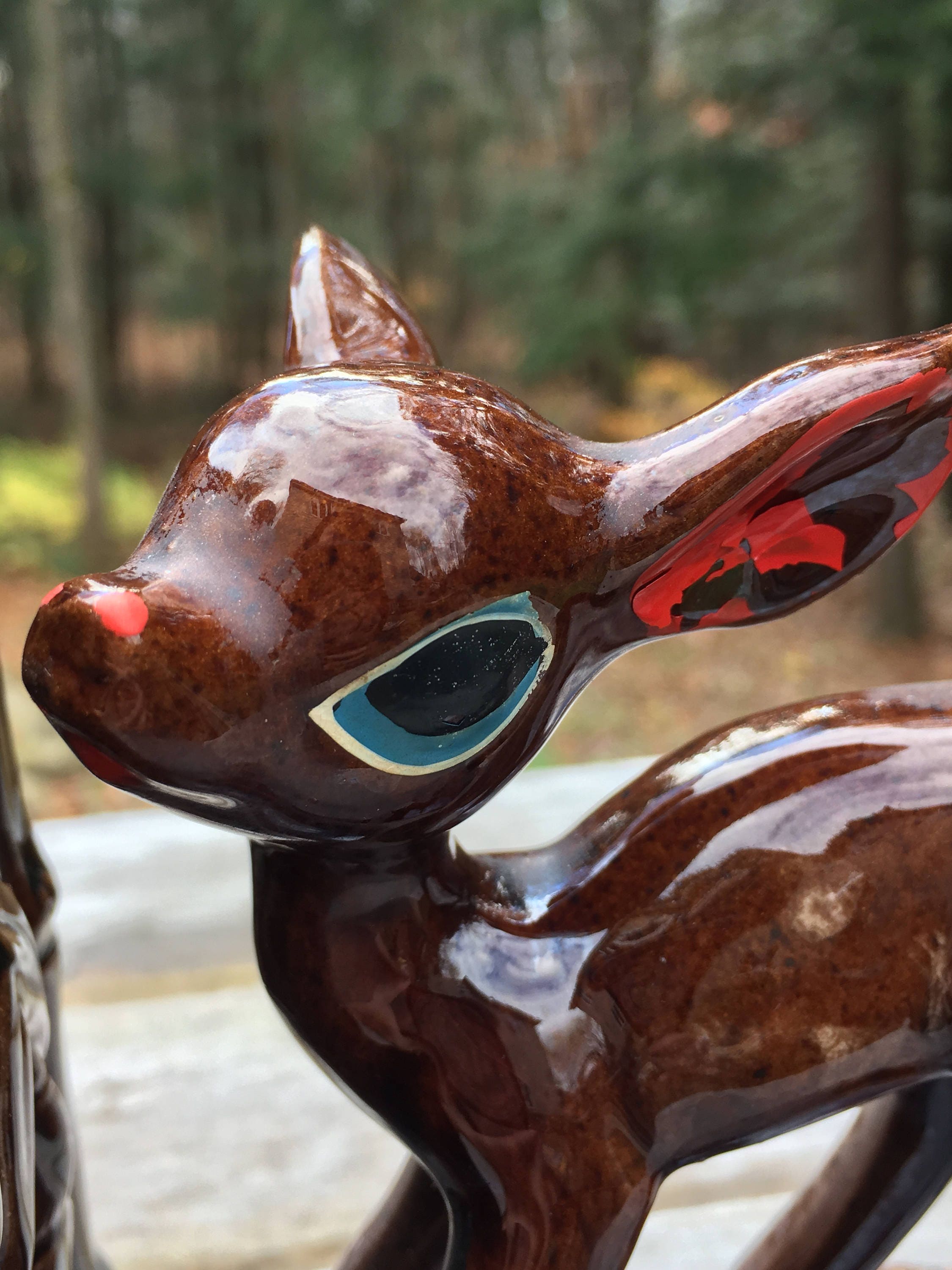 Bookends Deer Bambi Rudolph Very Rare Enterprise Exclusive ESD Japan ...