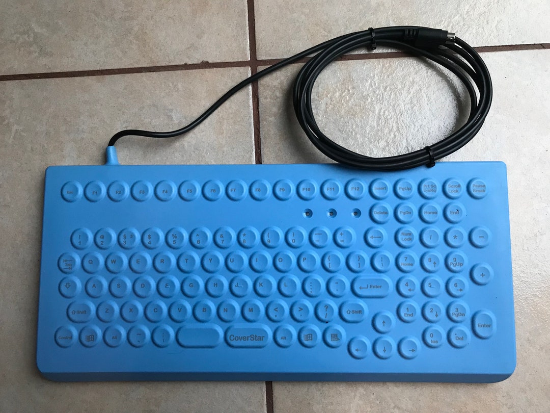 Waterproof Keyboard Coverstar Made in Germany Computer Blue Escape Alt ...