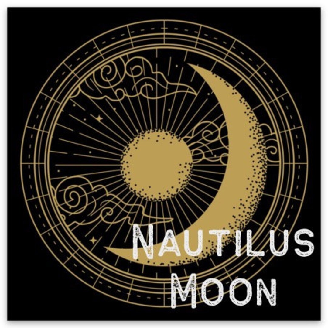Moon Crescent Celestial Sticker Die-cut 3” Square- Free Shipping - Etsy