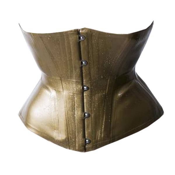 Latex Rubber Corset Underbust Steel Boned by VEX Concave | Etsy UK