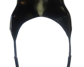 Latex garter belt | Etsy