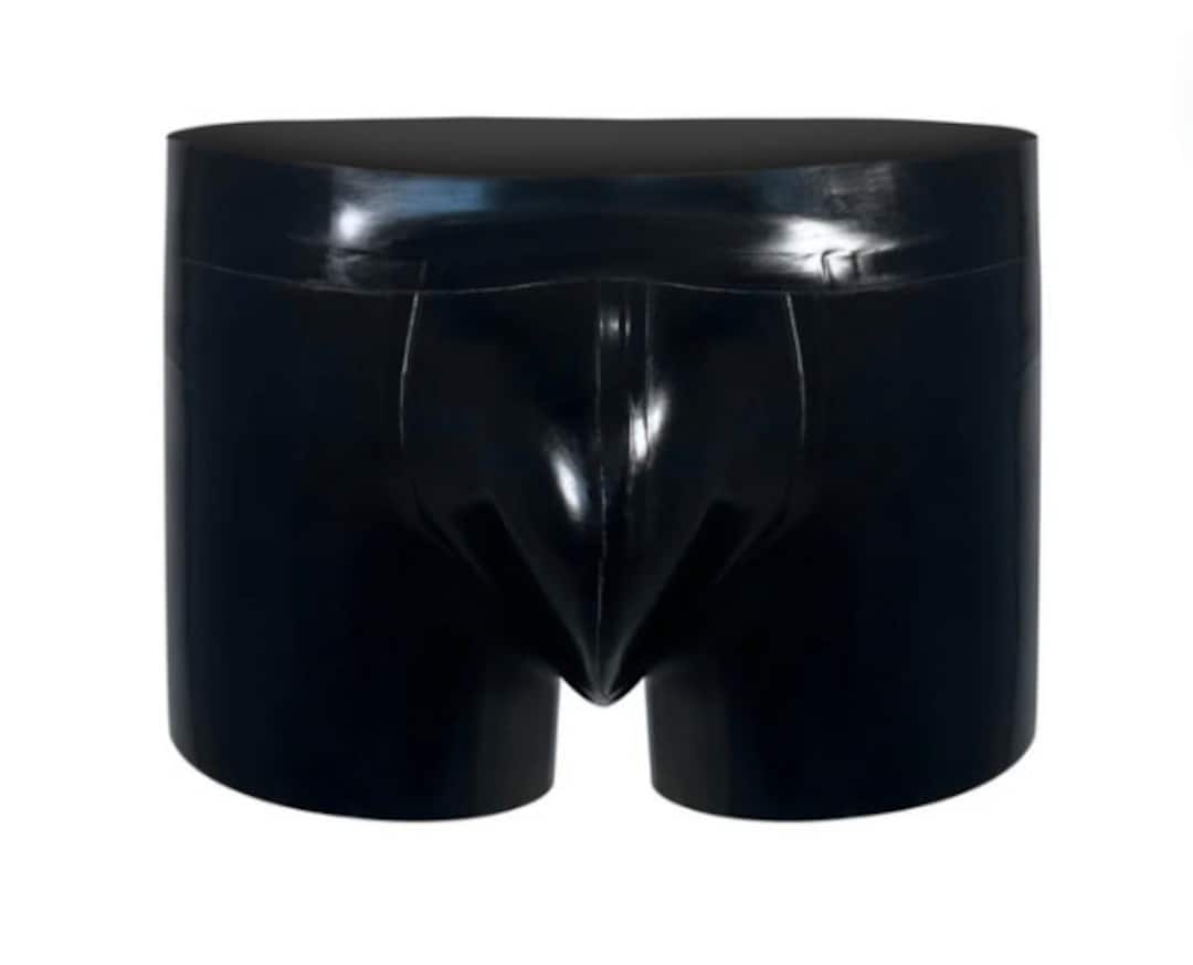 Mens Joey Boxer Mens Latex Boxer by Vex Clothing Luxury Black Latex ...