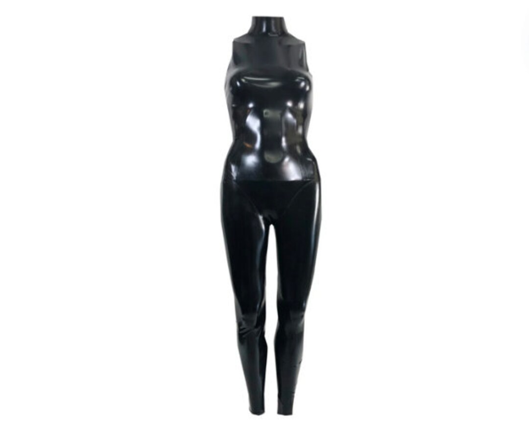 Latex Rubber Catsuit by VEX Sleeveless Latex Catsuit Custom Made Latex ...