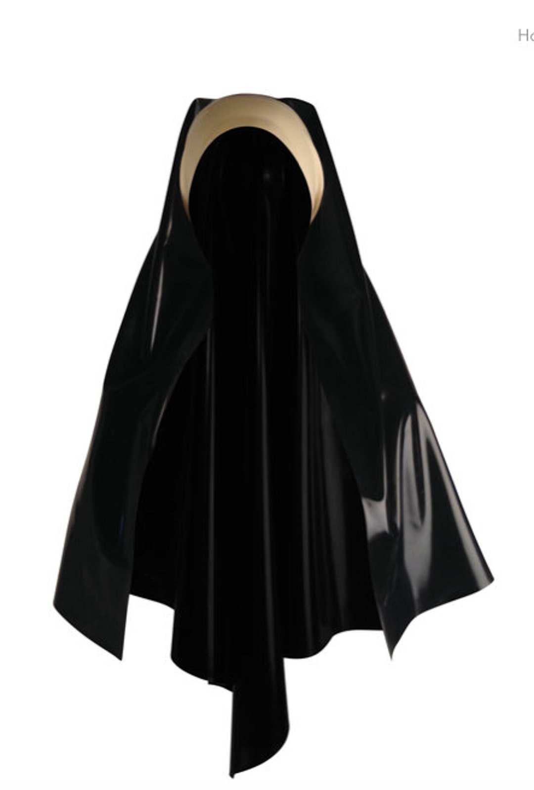 Latex Rubber Nuns Habit Hood Costume by VEX Clothing Role Play Nun ...