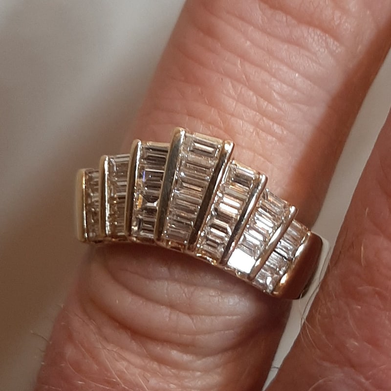 Waterfall Ring - Etsy