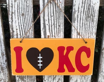 Kc Chiefs Porch Sign - Etsy
