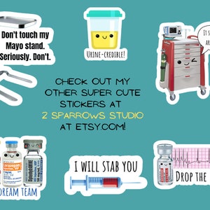 Dream Team Sticker, Funny Medical Sticker, Nurse Sticker - Etsy