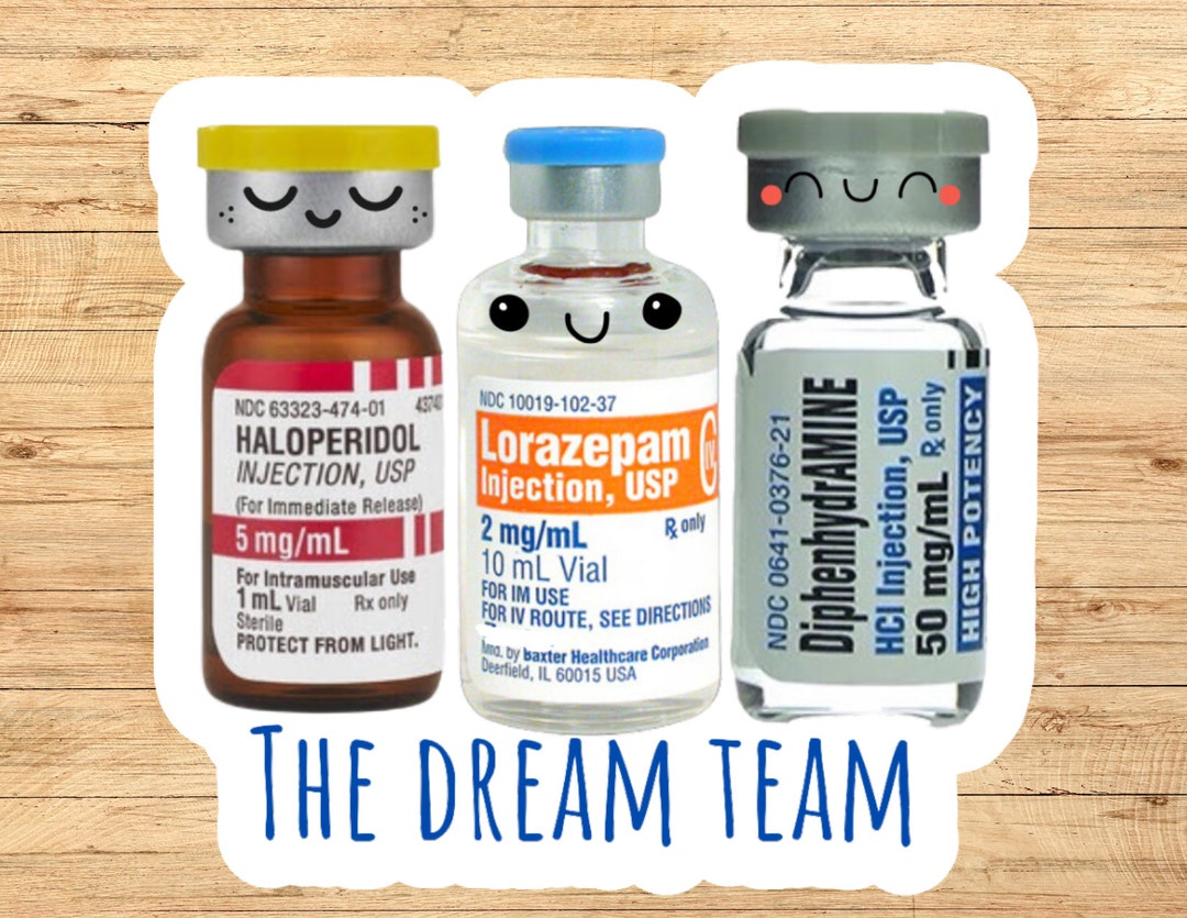 Dream Team Sticker, Funny Medical Sticker, Nurse Sticker - Etsy