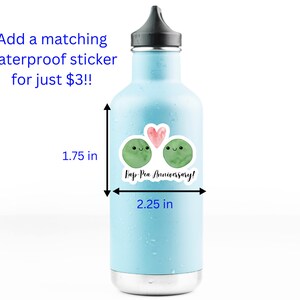 Happy Peas, Anniversary Card, Cute Peas Card, Cute Anniversary Card ...