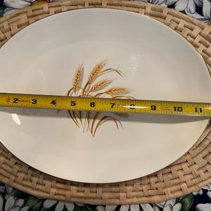 Golden Wheat Platter - Etsy