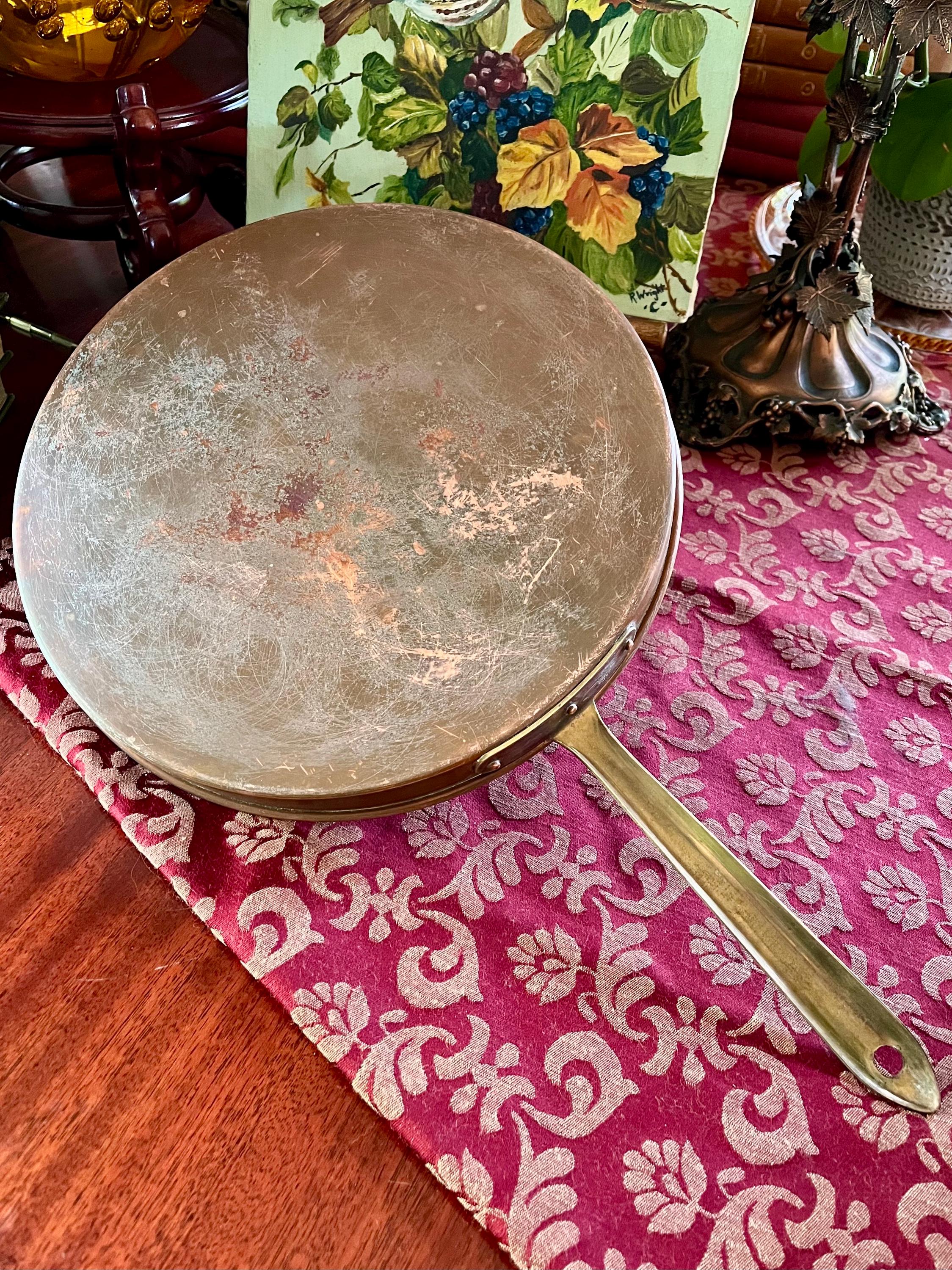 Vintage Copper Crepe Pan: B&M Douro, Portuguese Kitchenalia - Etsy