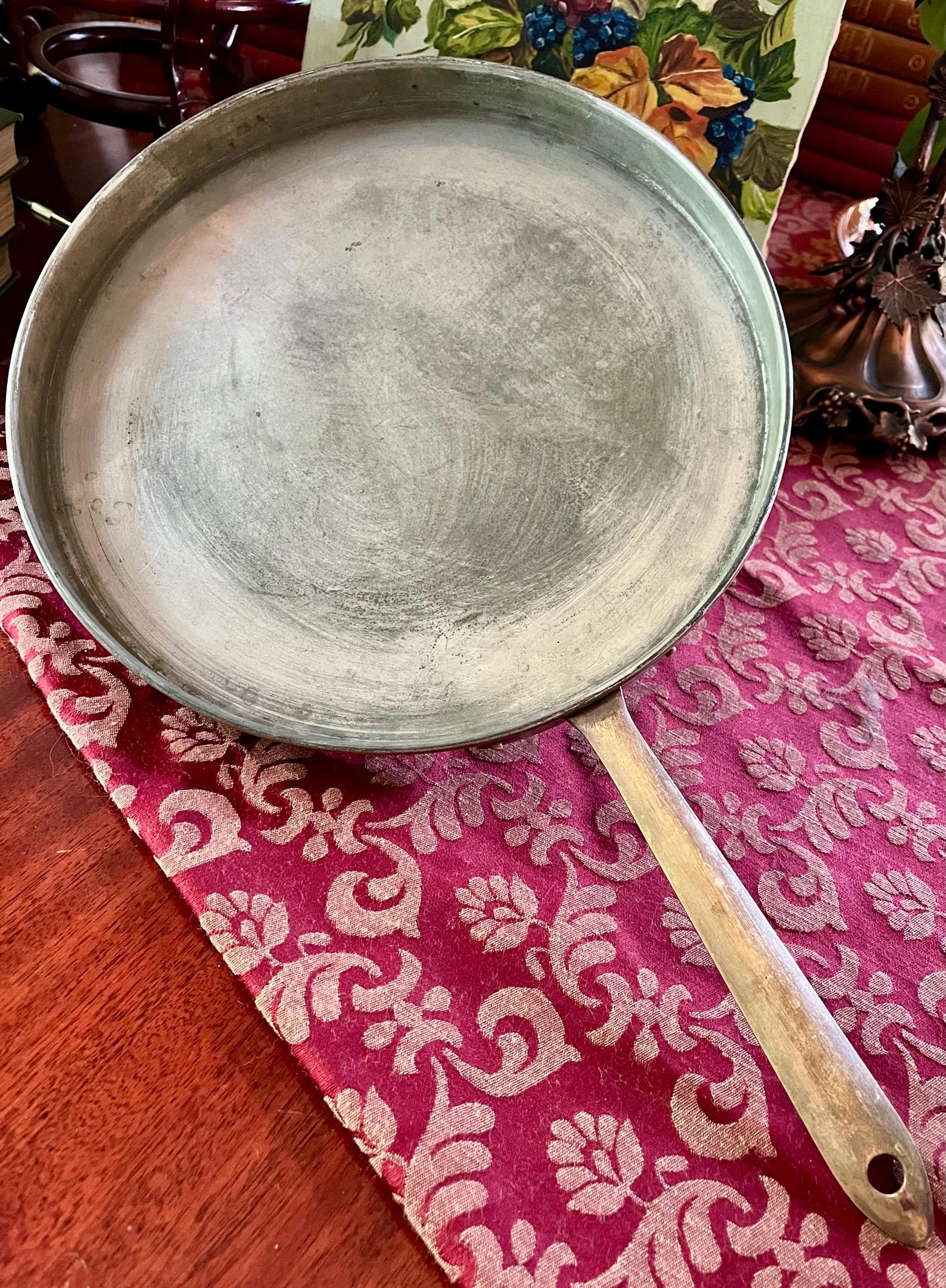 Vintage Copper Crepe Pan: B&M Douro, Portuguese Kitchenalia - Etsy