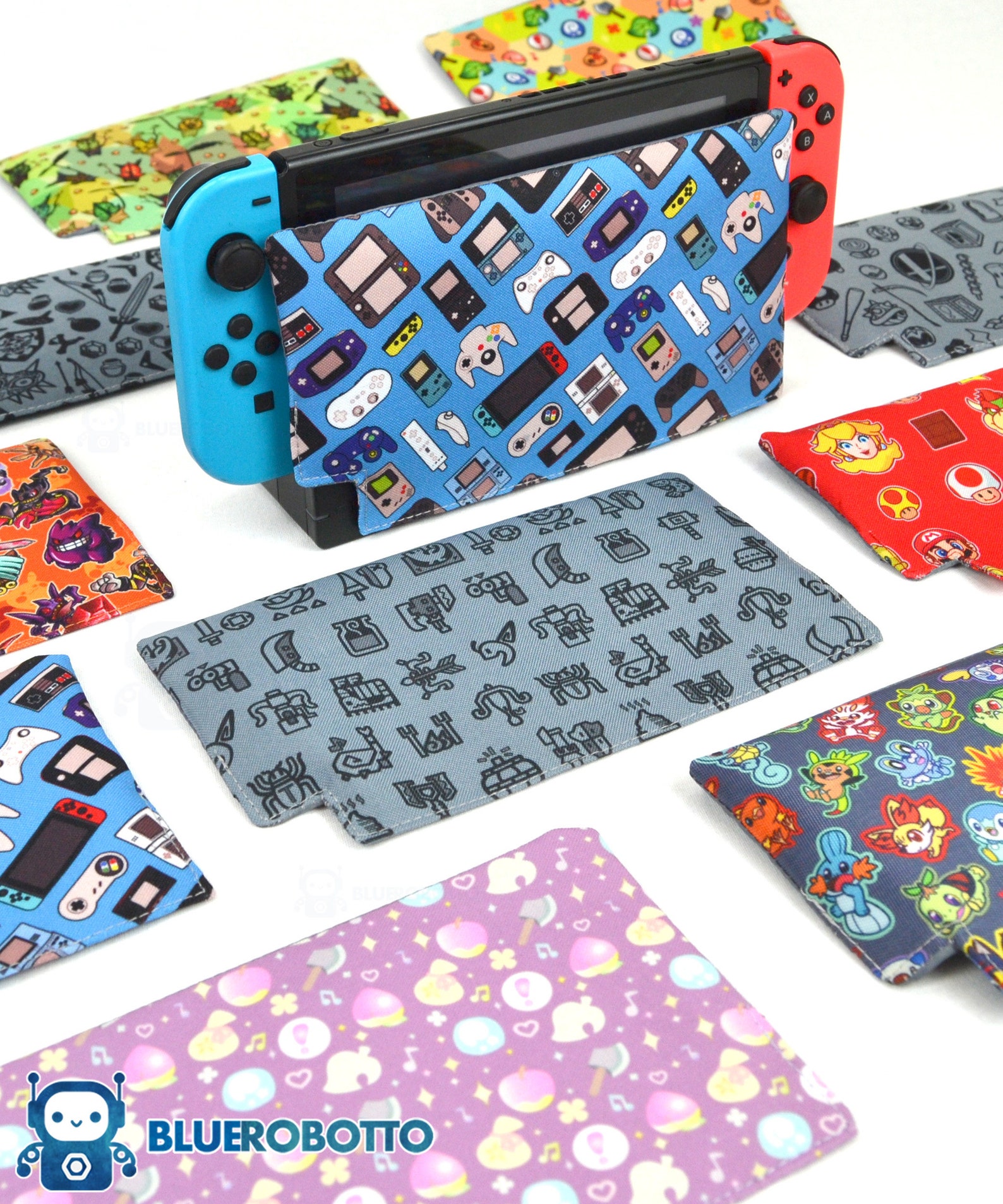 Nintendo Switch Dock Cover / Dock Sock Various Designs - Etsy