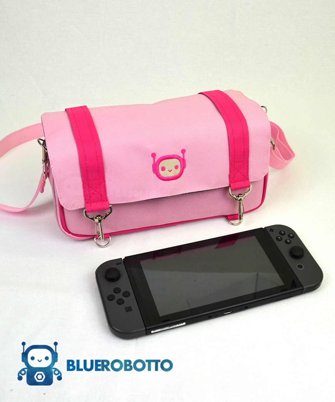Cotton Candy Robotto Nintendo Switch and Accessories Bag - Etsy