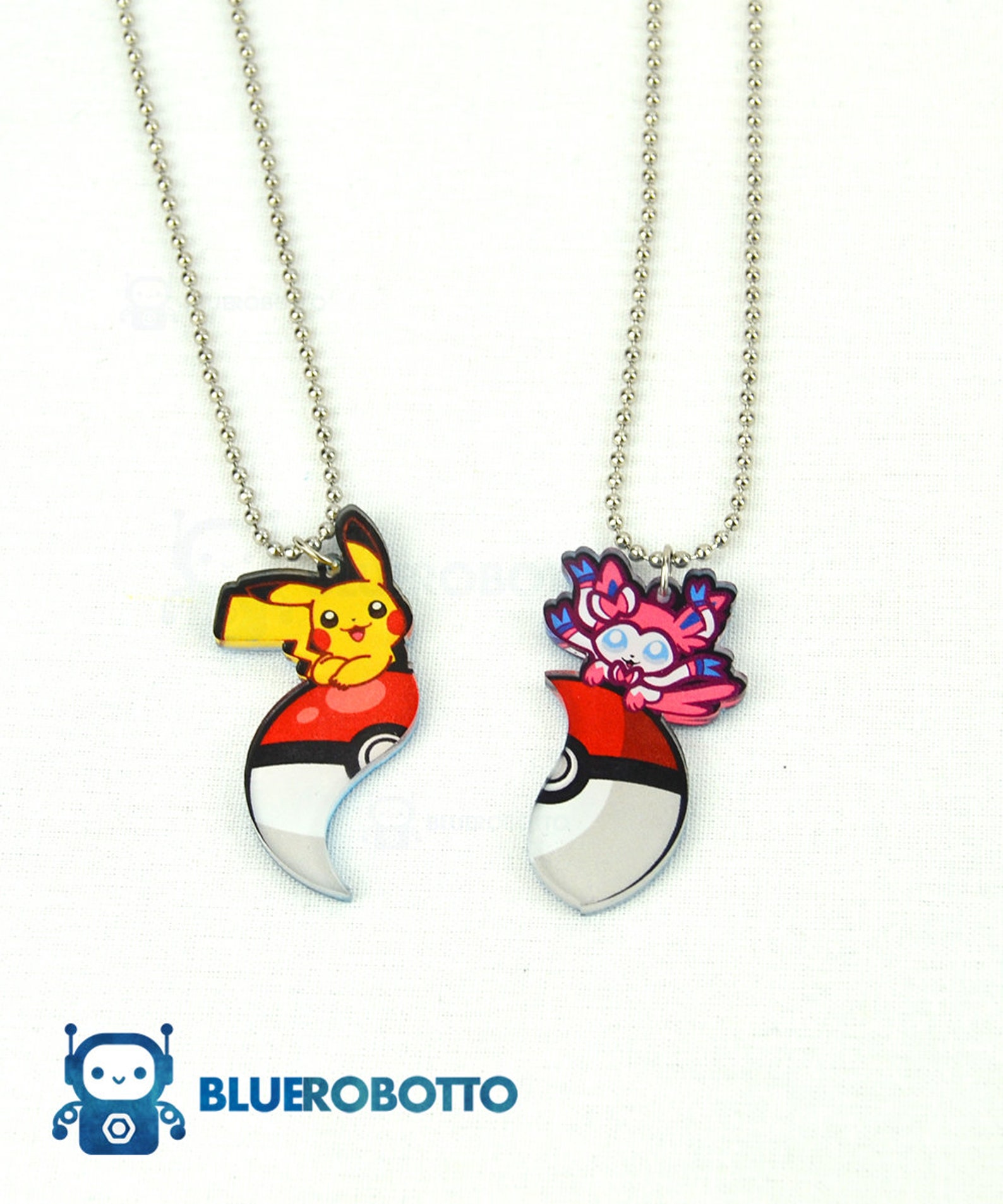Poke Friendship Necklaces - Etsy