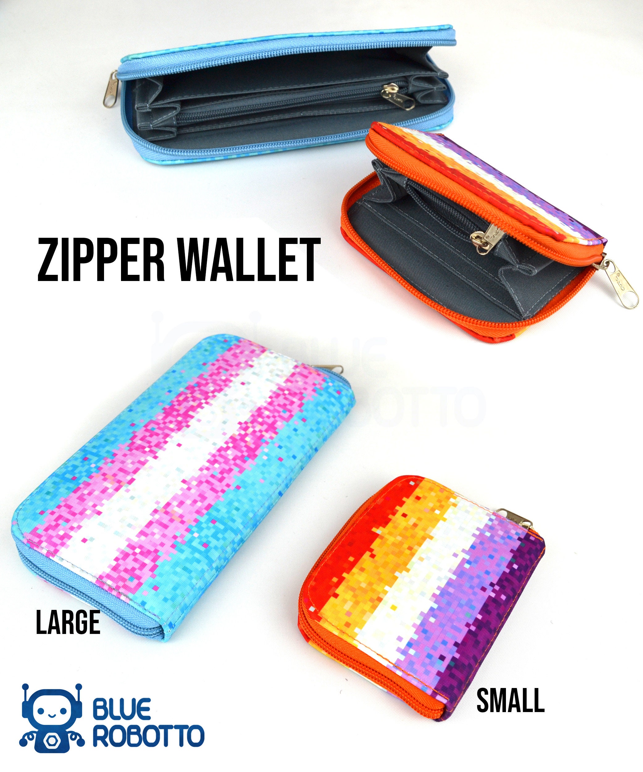 Pixel Pride Collection Wallets / Pouches/ Key Fob - Etsy