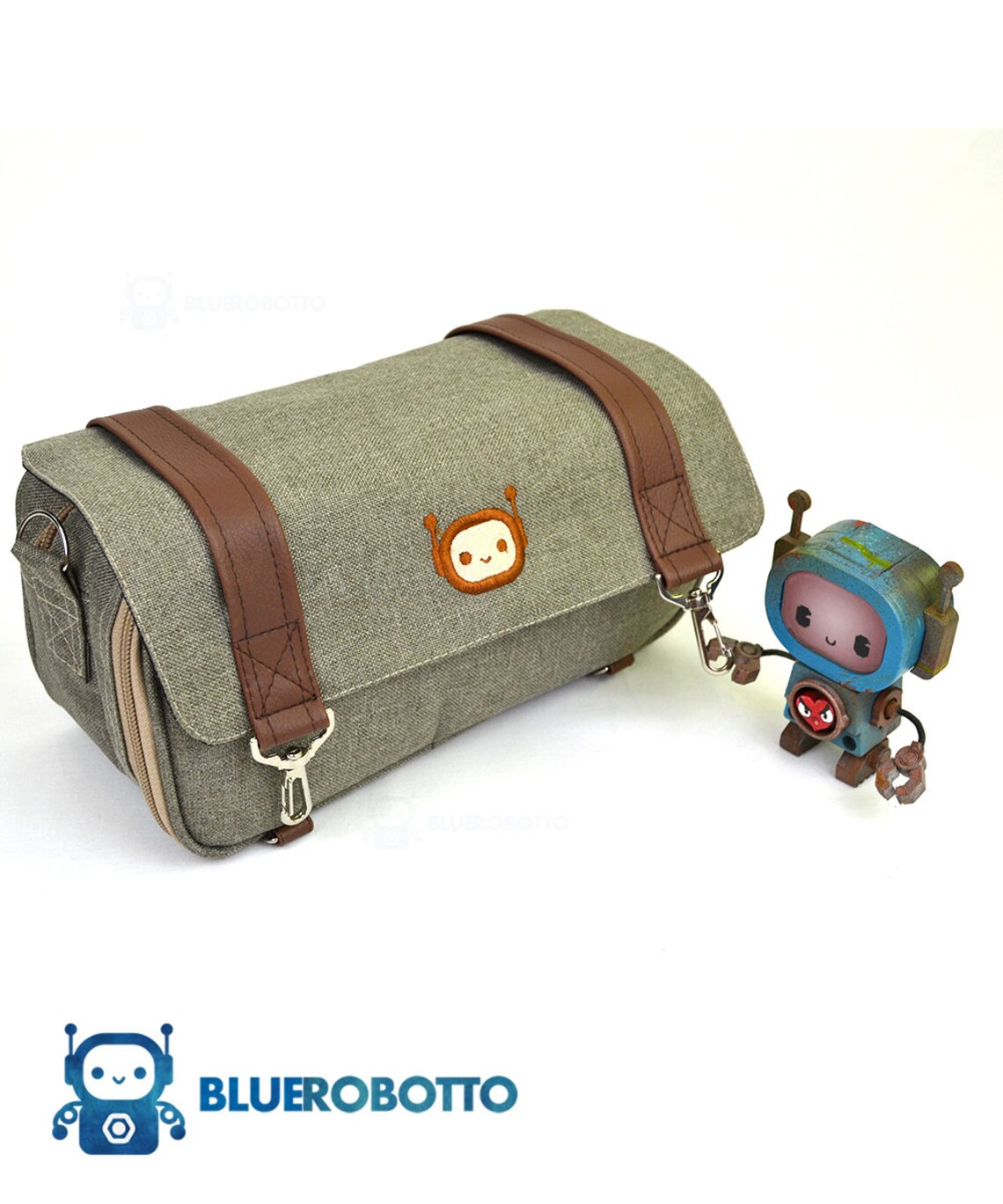 Cotton Candy Robotto Nintendo Switch and accessories bag | Etsy