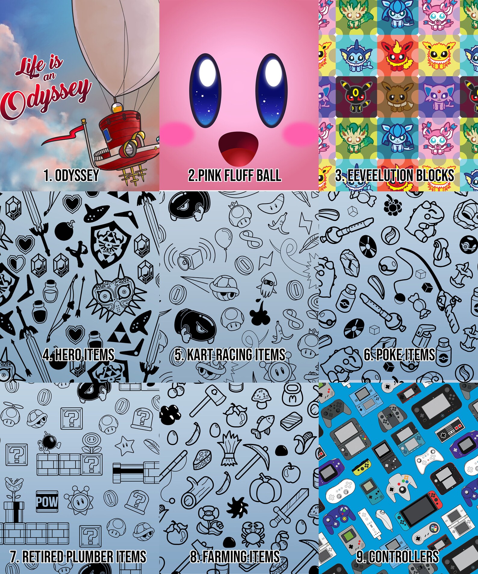 Nintend 3DS Case Various Designs - Etsy