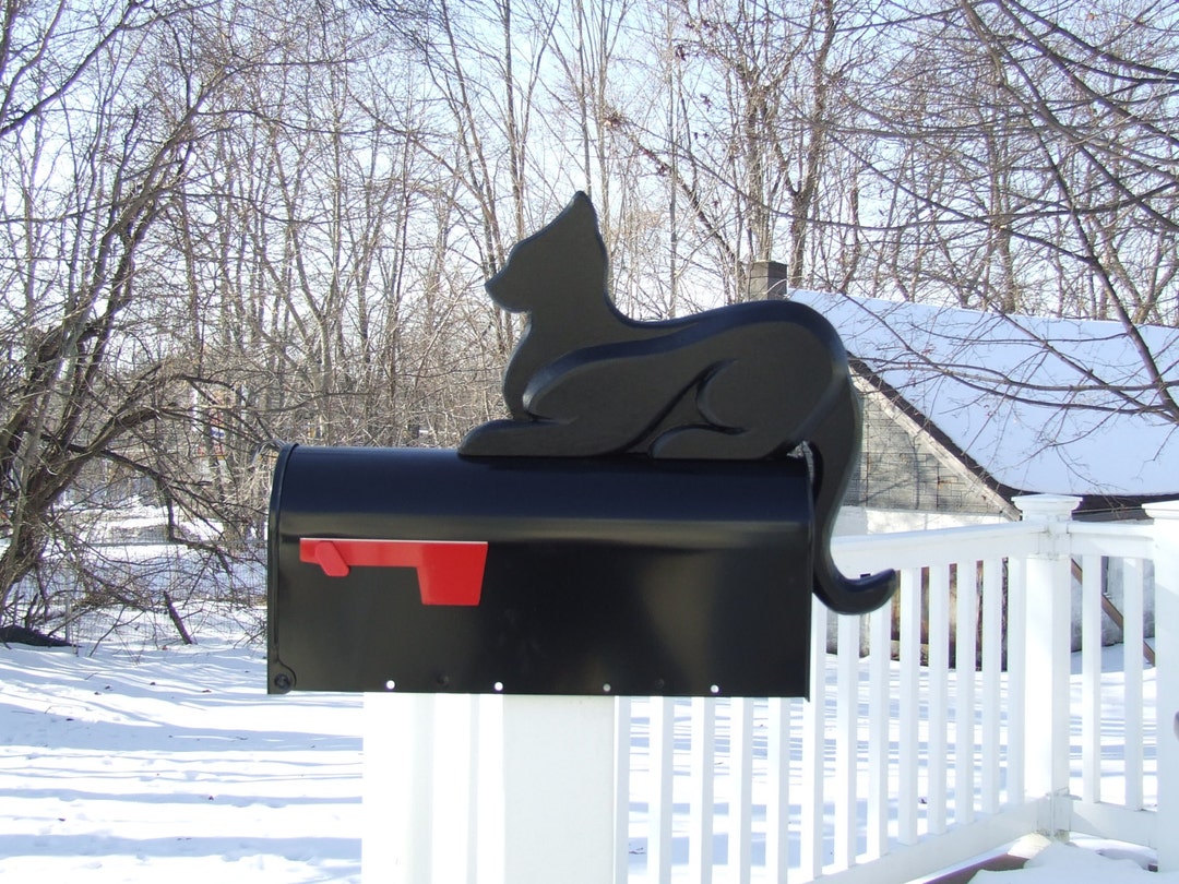 Black Cat Mailbox - Banksville79 Exclusive - FREE Shipping - Etsy