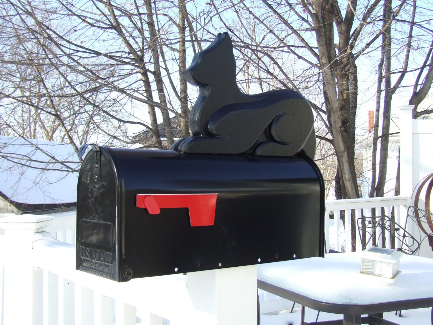 Black Cat Mailbox - Banksville79 Exclusive - FREE Shipping - Etsy