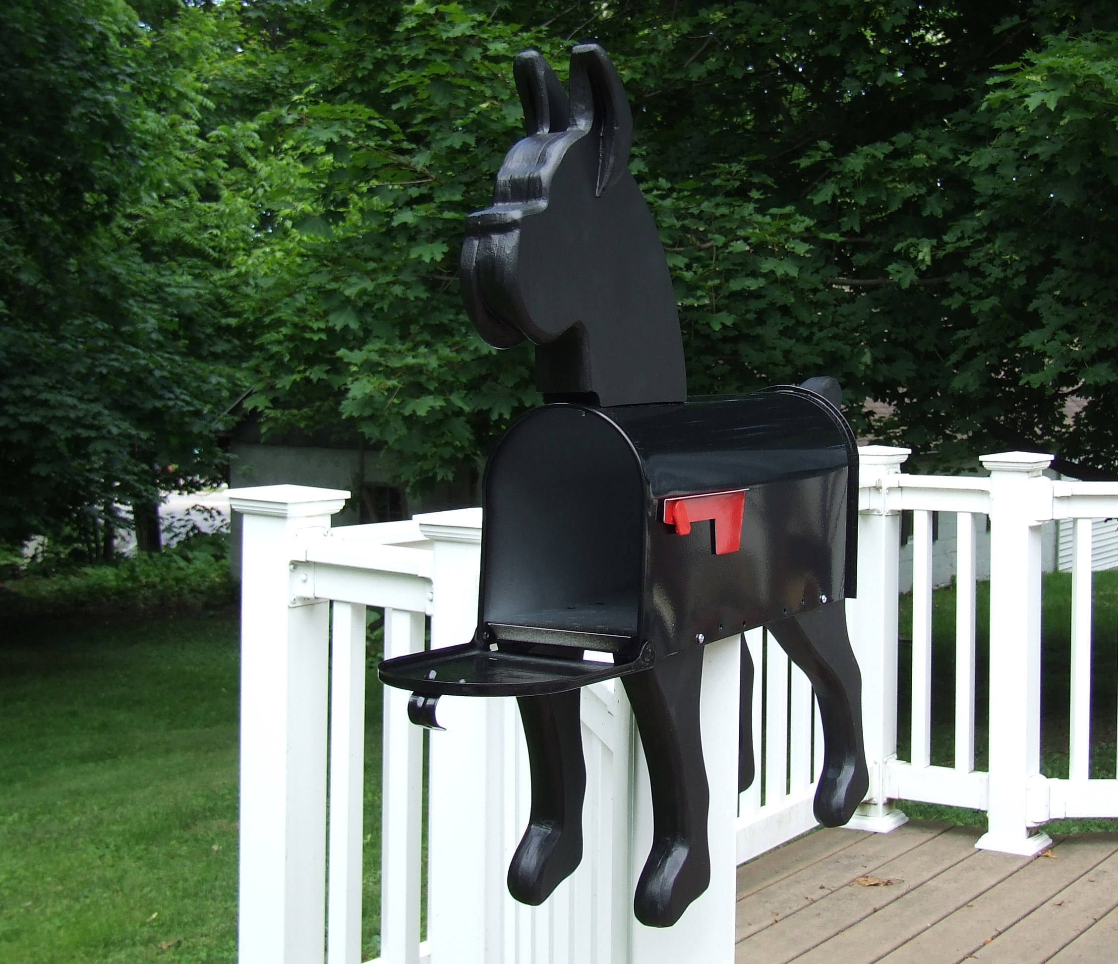 Boxer Dog Mailbox Banksville79 Exclusive FREE Shipping - Etsy