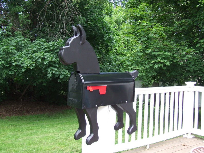 Boxer Dog Mailbox - Banksville79 Exclusive - FREE Shipping - Etsy