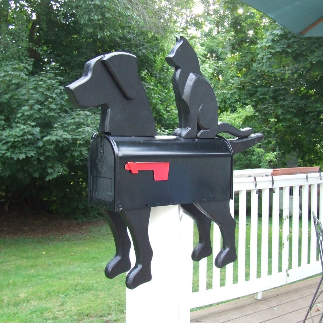 Black Dog & Cat Mailbox - Banksville79 Exclusive - FREE Shipping - Etsy