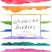 Watercolor Borders Clip Art .png Set of 8 Designs Digital Download - Etsy