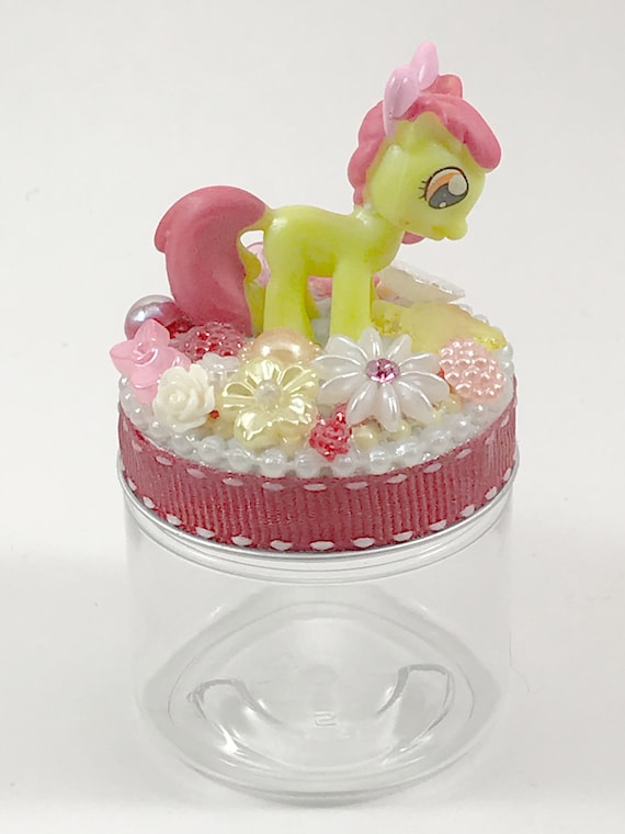 My Little Pony Apple Bloom Trinket Jar Party Favor Stocking | Etsy