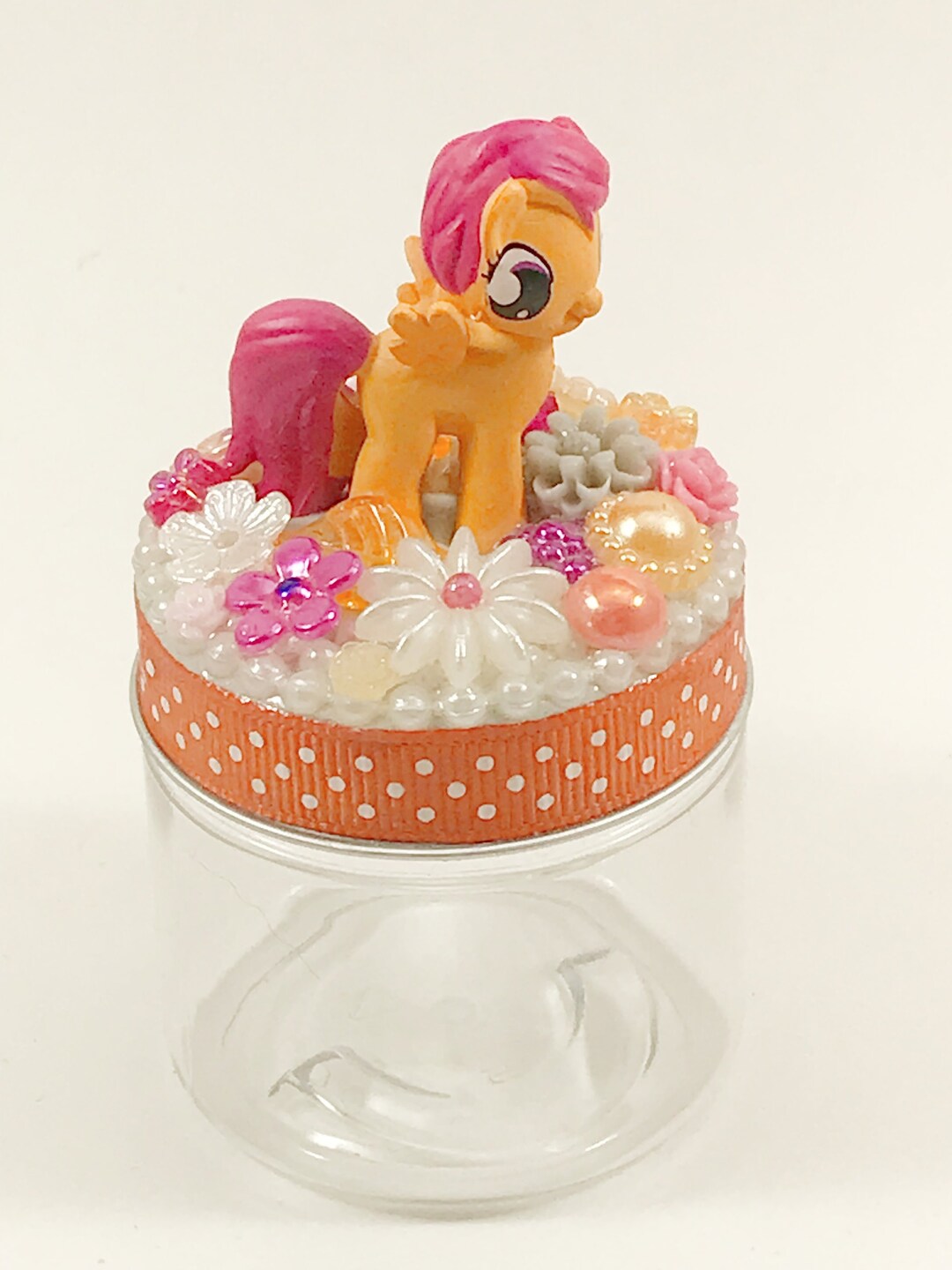 My Little Pony Scootaloo Trinket Jar Party Favor Stocking Stuffer - Etsy