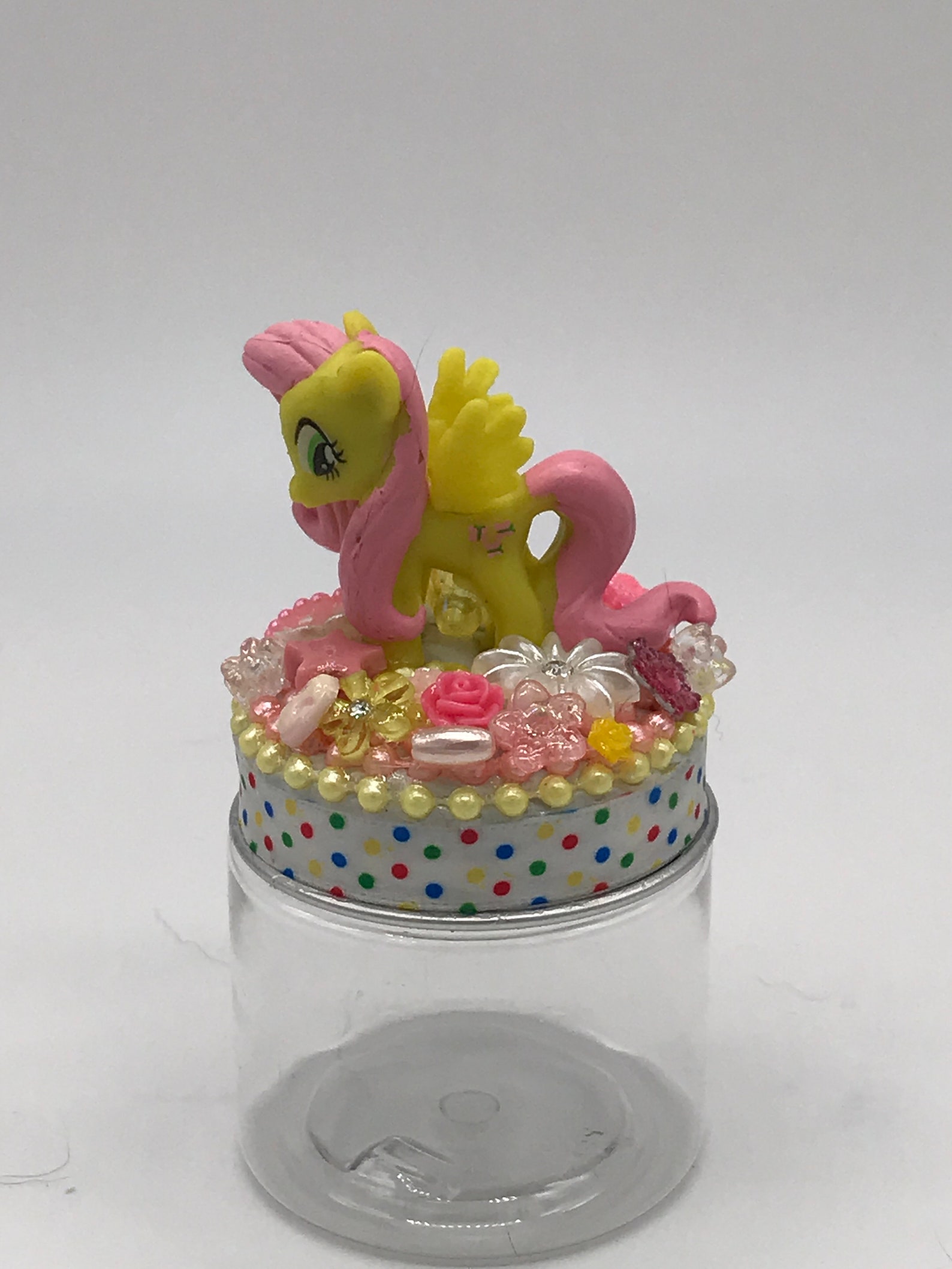 My Little Pony Fluttershy Trinket Jar Party Favor Stocking Stuffer - Etsy
