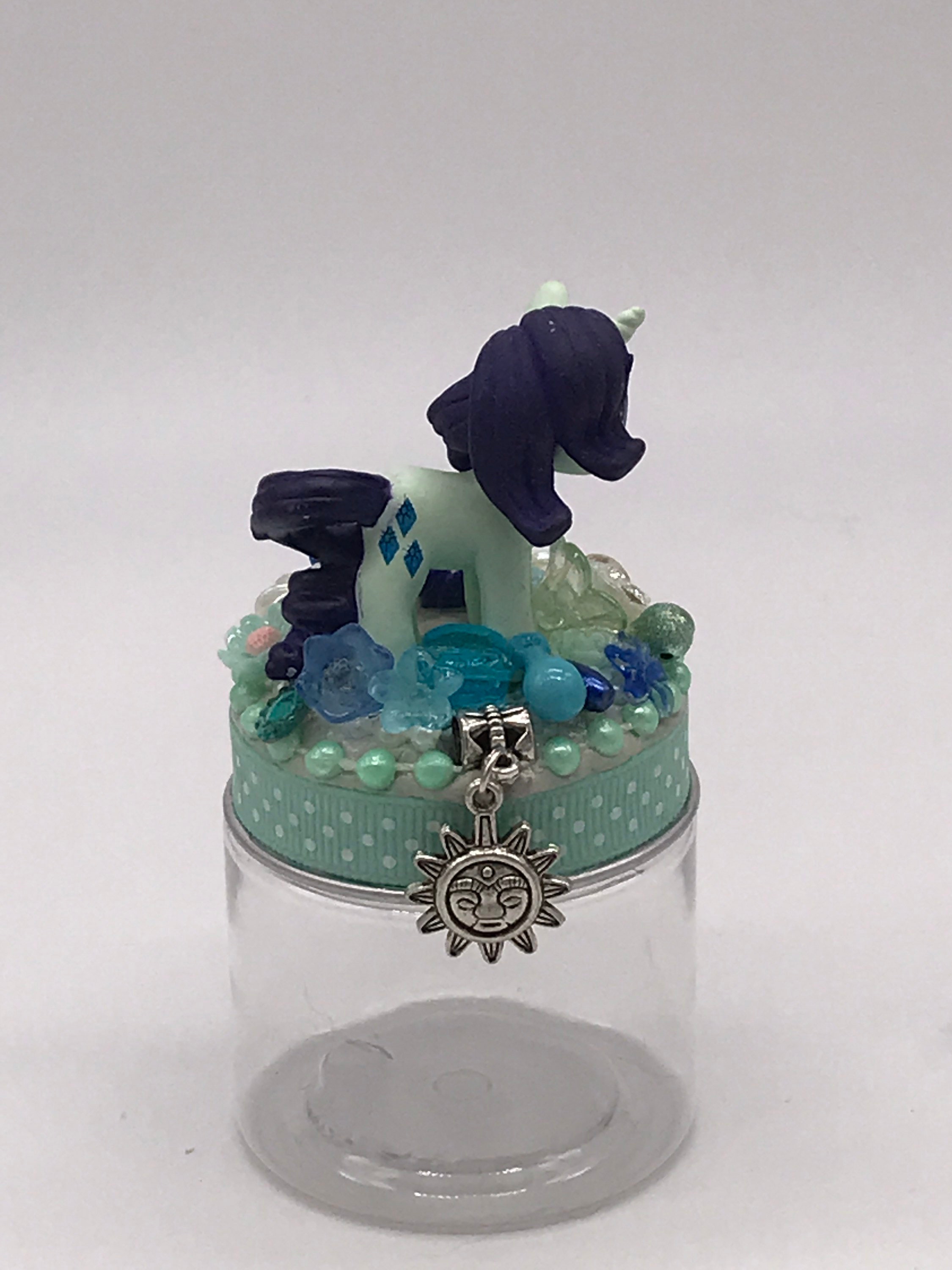 My Little Pony Rarity Trinket Jar Party Favor Stocking Stuffer - Etsy