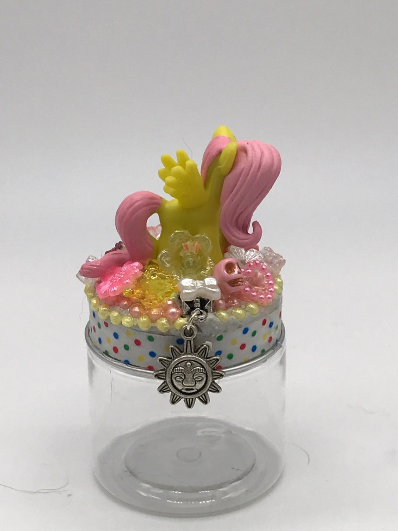 My Little Pony Fluttershy Trinket Jar Party Favor Stocking Stuffer - Etsy