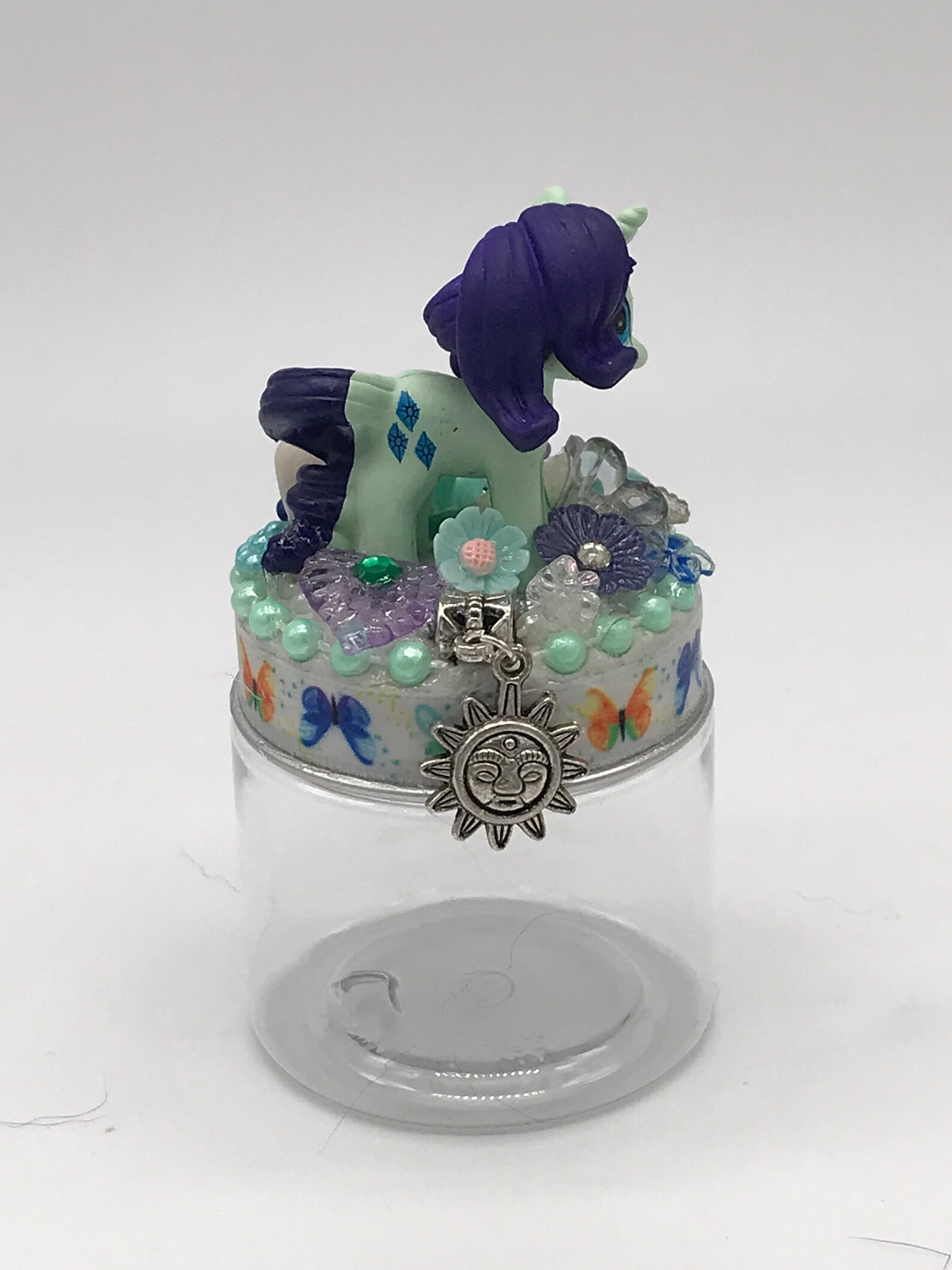 My Little Pony Rarity Trinket Jar Party Favor Stocking Stuffer | Etsy