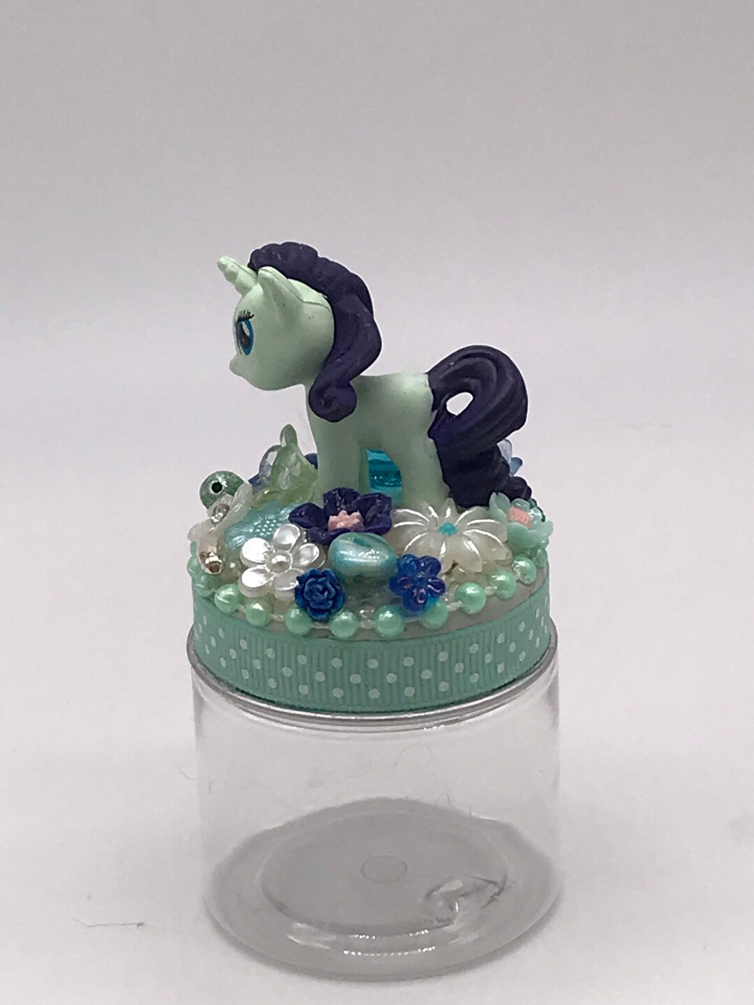 My Little Pony Rarity Trinket Jar Party Favor Stocking Stuffer - Etsy