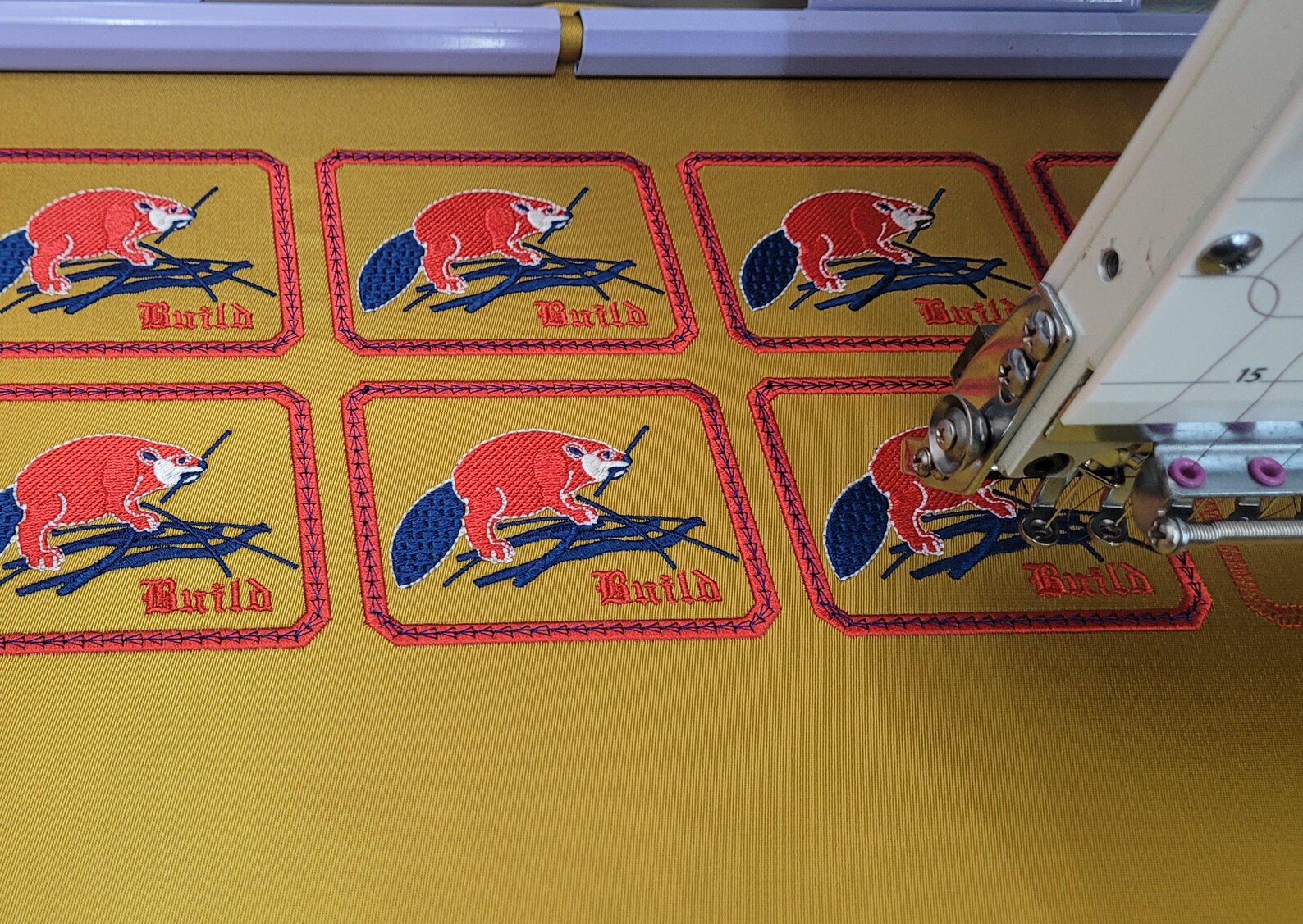 Beaver Medieval Patch - Etsy