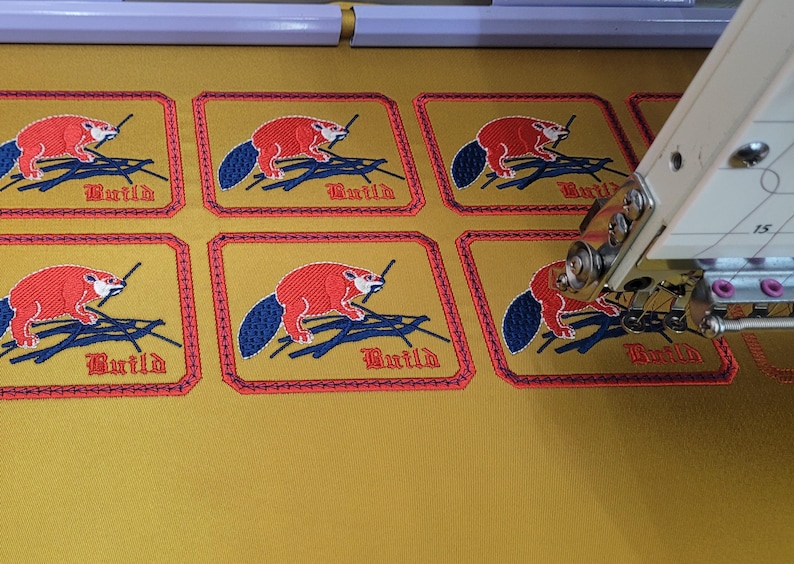 Beaver Medieval Patch - Etsy