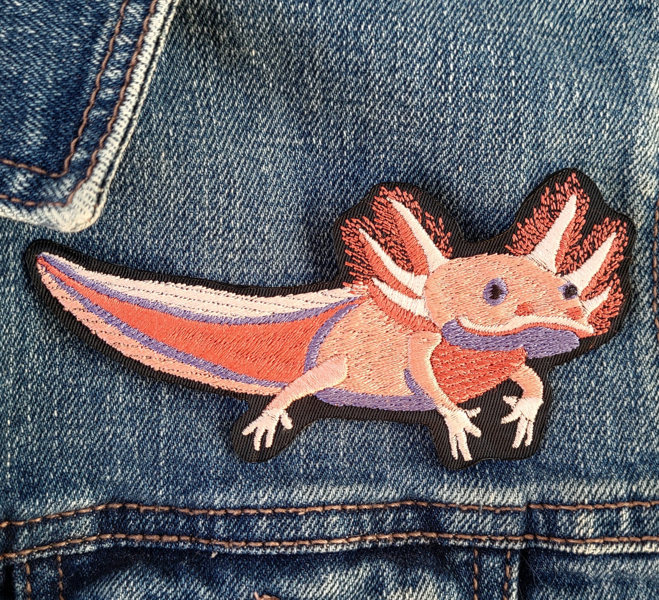 Axolotl Patch - Etsy