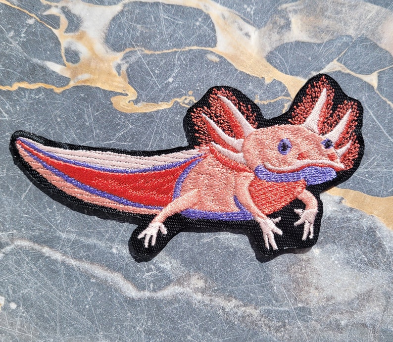 Axolotl Patch - Etsy