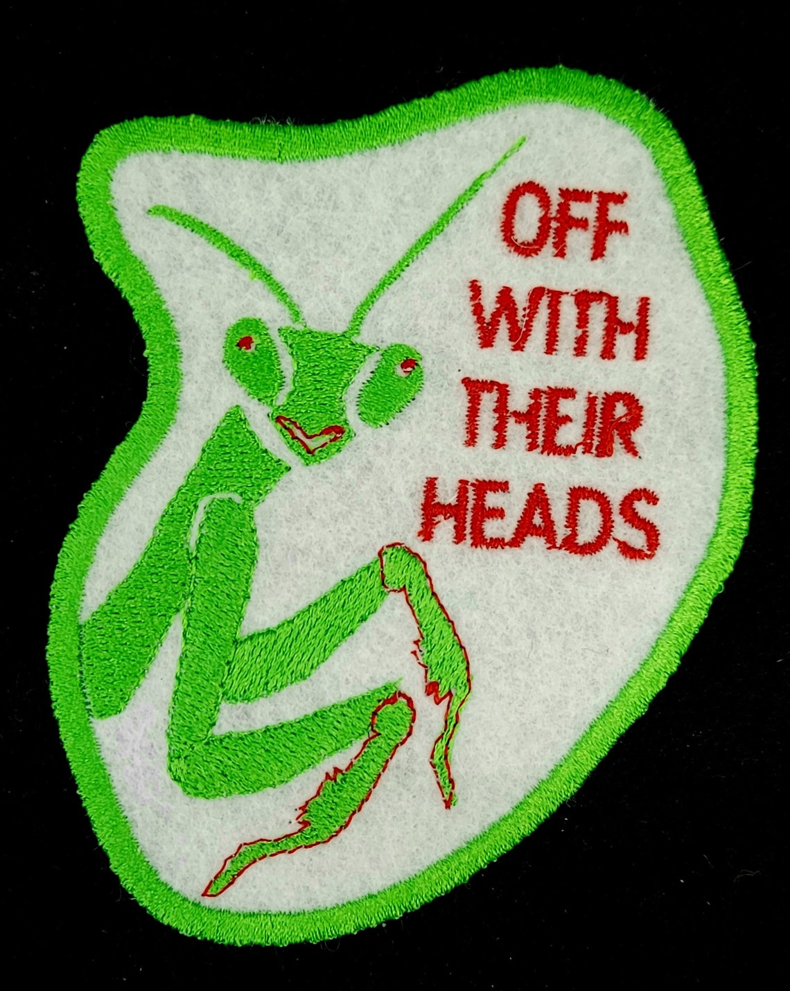 Praying Mantis Patch | Etsy