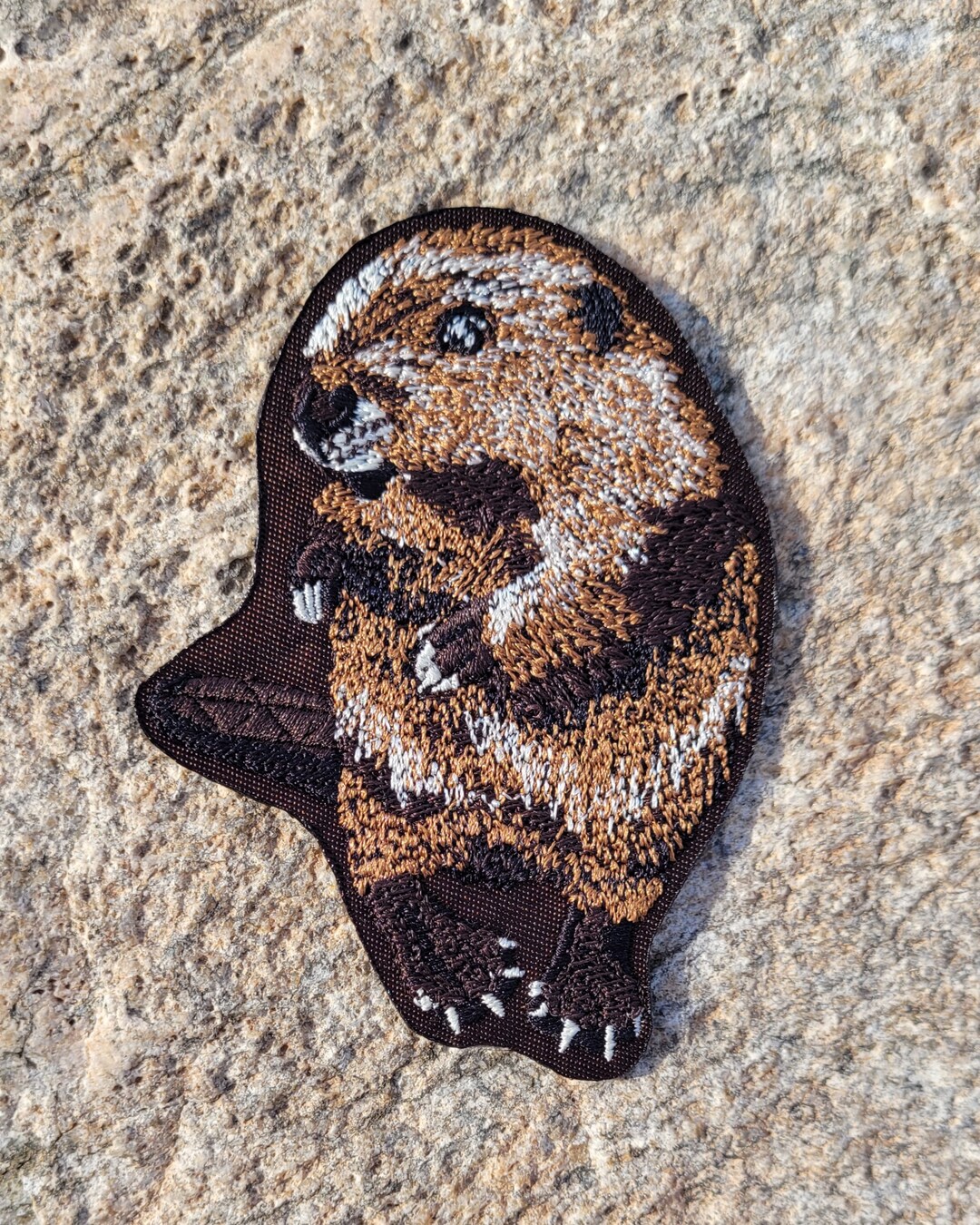 Beaver Patch Embroidered - Etsy
