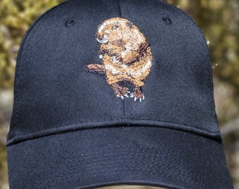 BEAVER Wildlife Baseball Hat Embroidered Women Men Mom Dad Cap Price ...