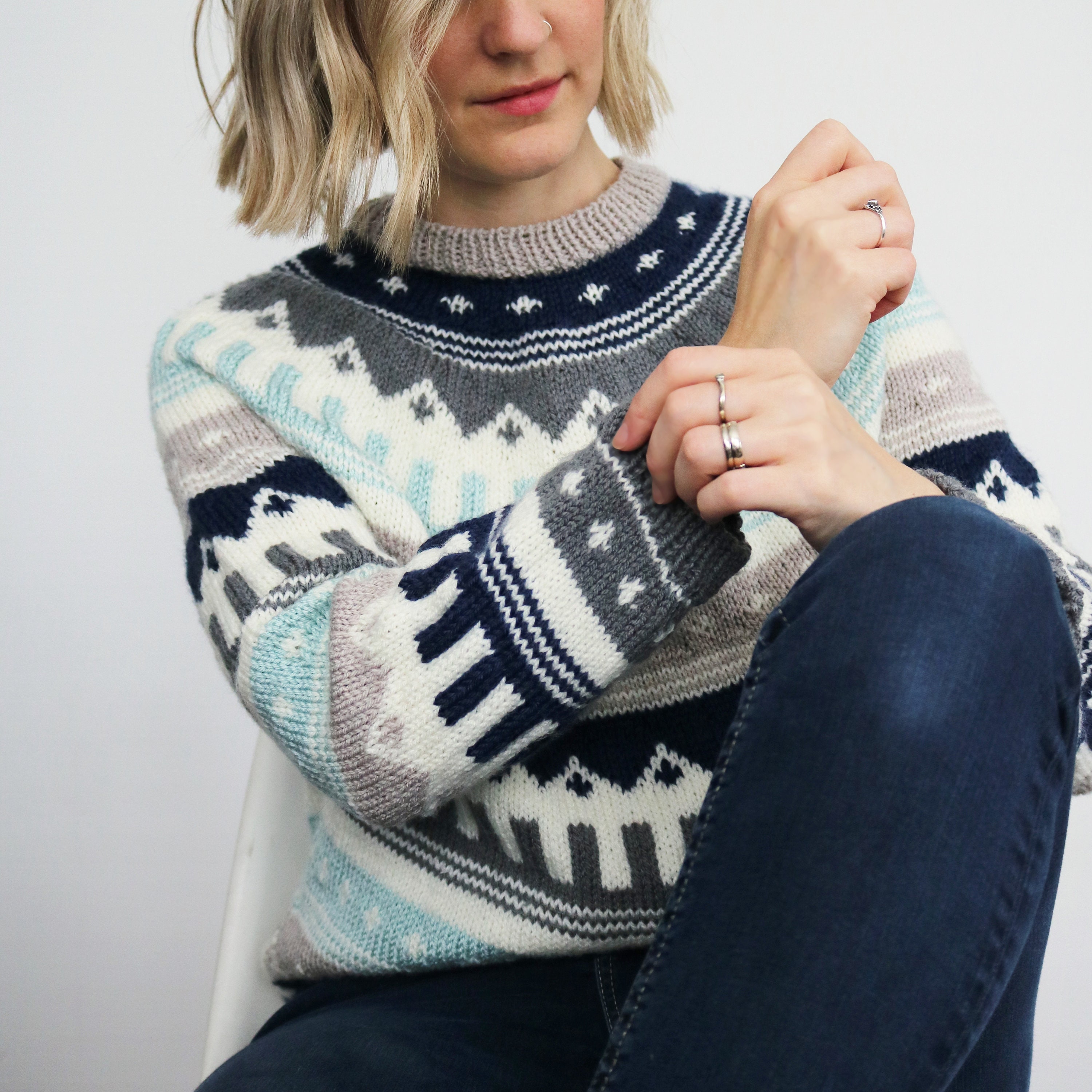 DK Sanguine Sweater Knitting Pattern by Morthunder - Etsy
