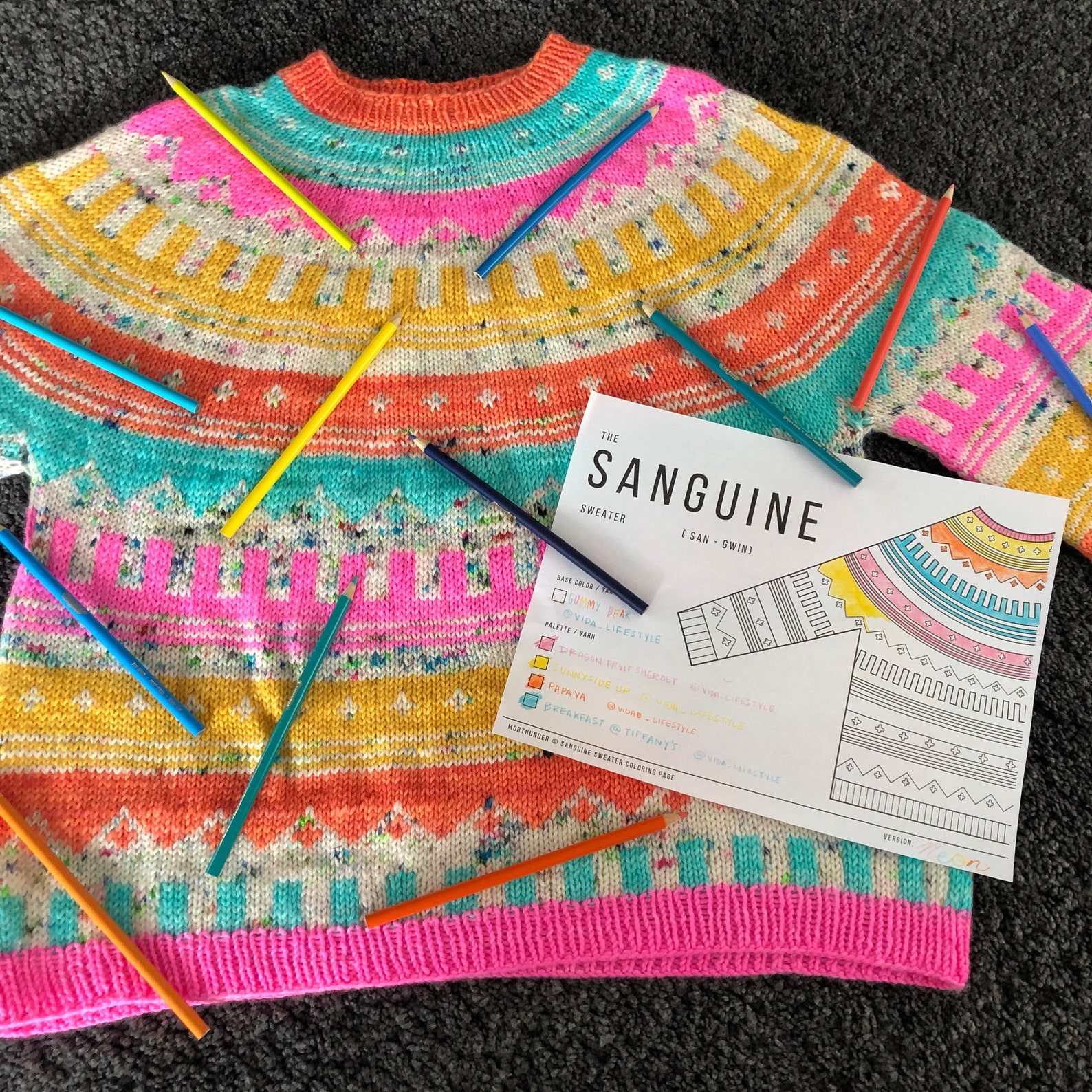 DK Sanguine Sweater Knitting Pattern by Morthunder - Etsy