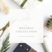Rarely Calm Always Bright Hand Lettered Holiday Card Family - Etsy
